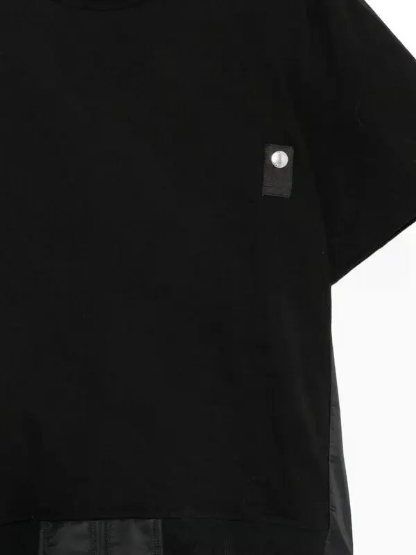 Sacai Cotton Panelled T-shirt
