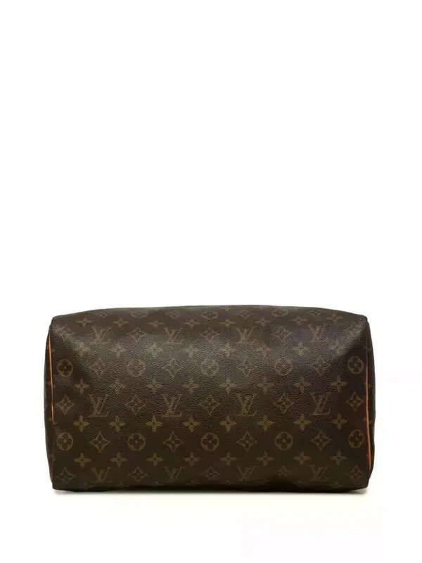 LOUIS VUITTON 2001 Monogram Speedy 35 Boston Bag