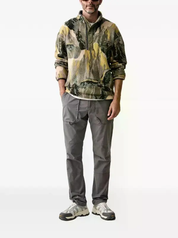 Columbia Fleece Graphic-print Sweater