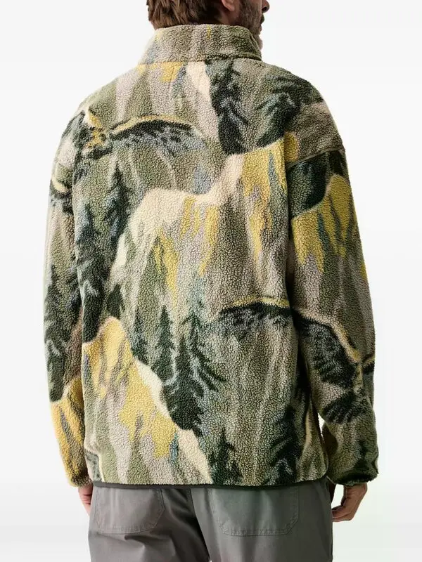 Columbia Fleece Graphic-print Sweater