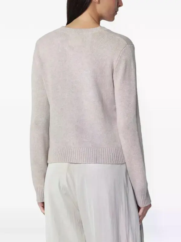 LISA YANG Mable Ribbed-trim Sweater