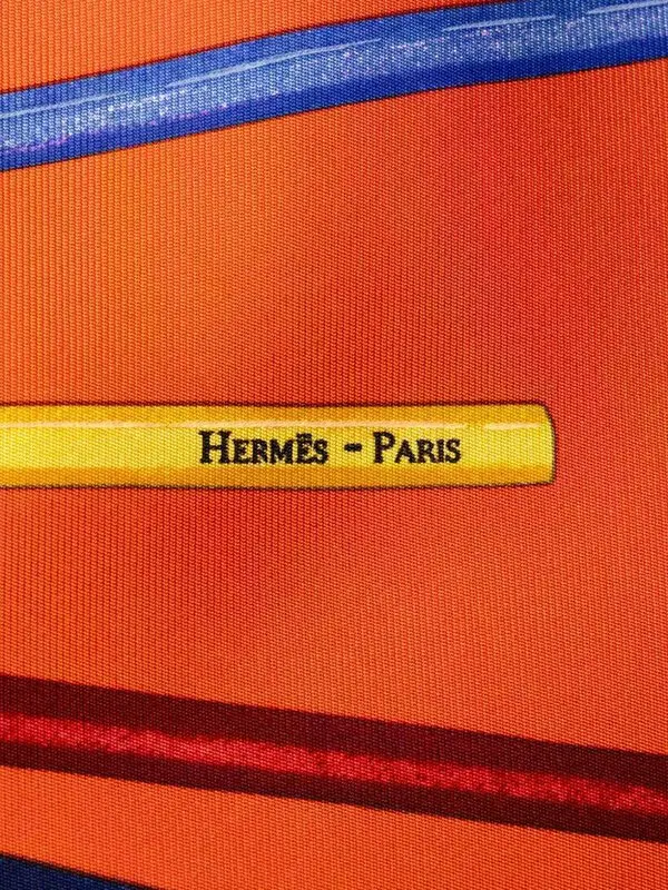 Hermès 2000-2026 A Vos Crayons Silk Scarf 90 Scarves