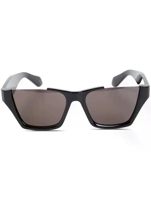 Alaïa Cut-out Detailing Sunglasses - Black