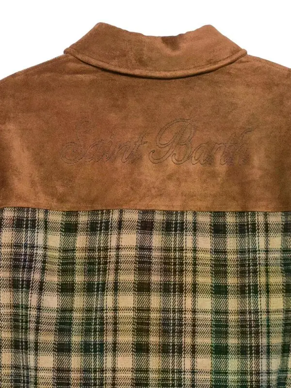MC2 SAINT BARTH Barker Check-pattern Puffer Jacket