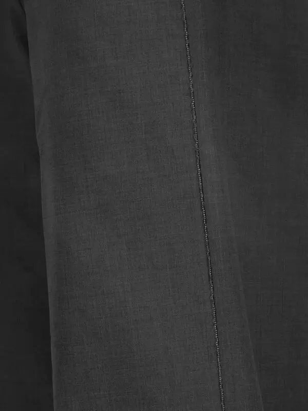 PANICALE Drawstring-waist Wide-leg Trousers