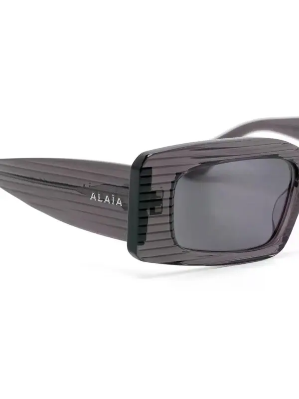 Alaïa Rectangle-frame Sunglasses