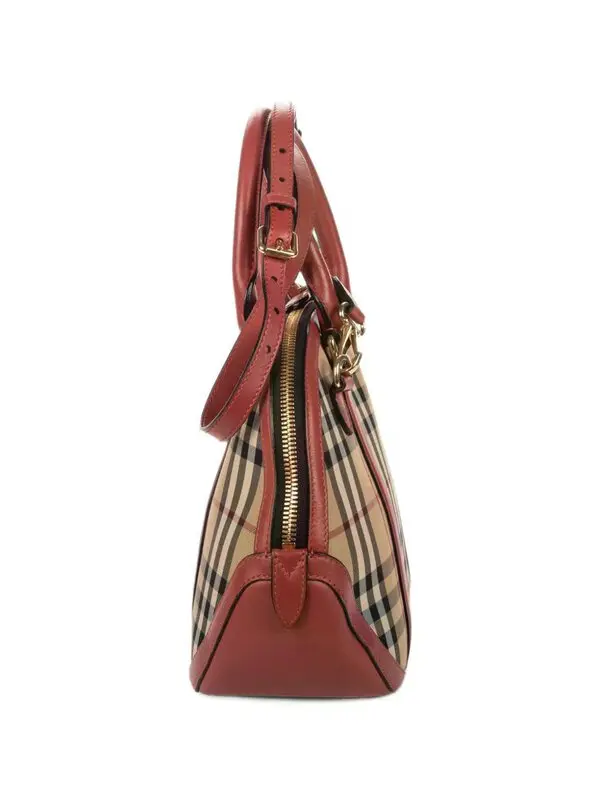 Burberry Small Orchard Haymarket Check Two-way Handbag