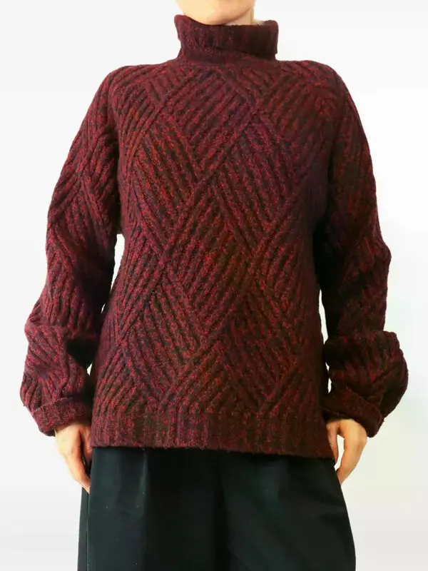 Victoria Beckham Chunky Roll-neck Sweater