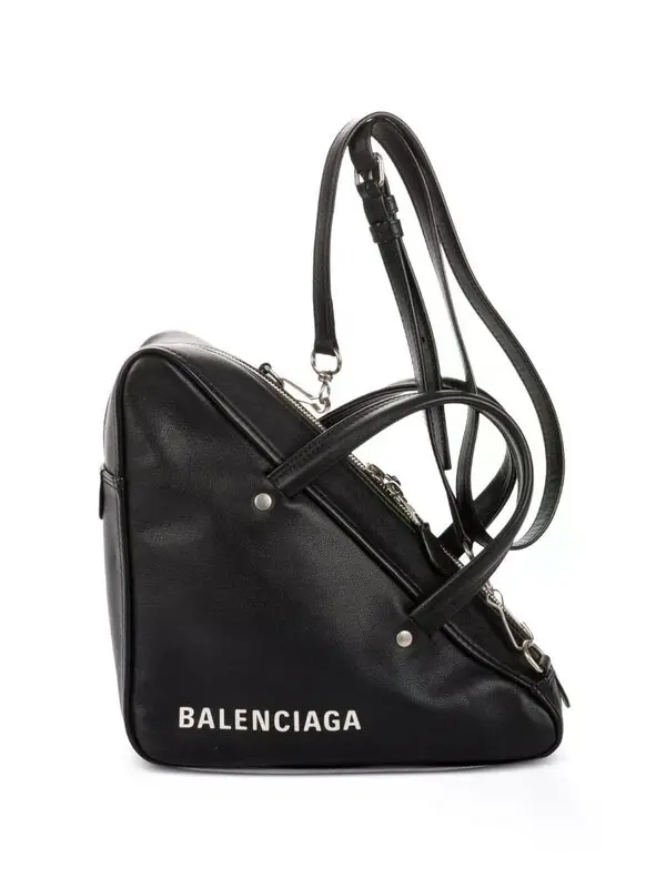 Balenciaga Triangle Duffle Shoulder Bag - Onyx