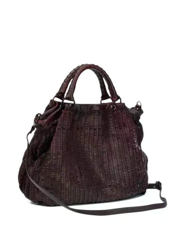 REPTILE'S HOUSE Woven Leather Tote Bag