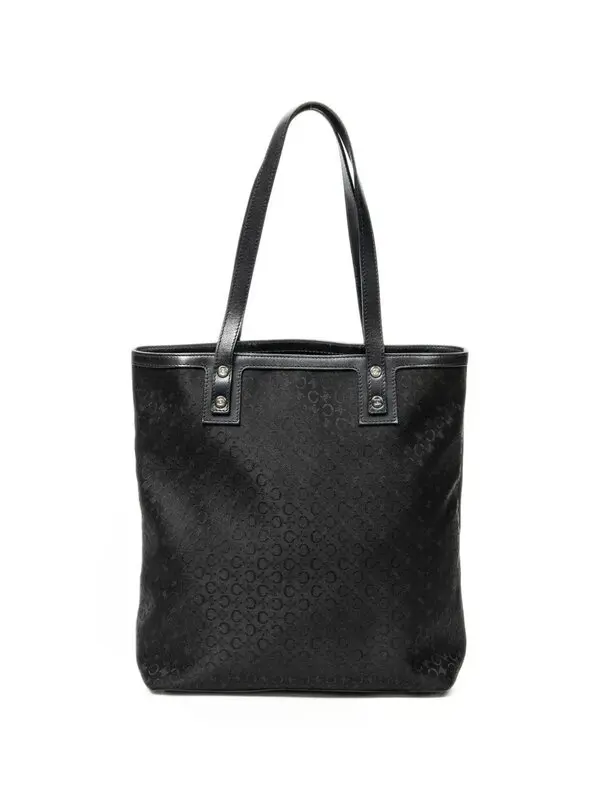 Celine C Macadam Canvas Tote Bag