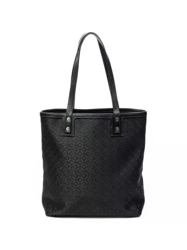 Celine C Macadam Canvas Tote Bag