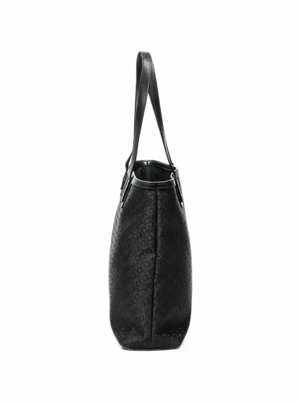 Celine C Macadam Canvas Tote Bag