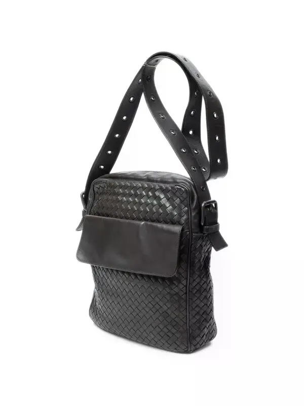 Bottega Veneta Intrecciato Calf Leather Shoulder Bag