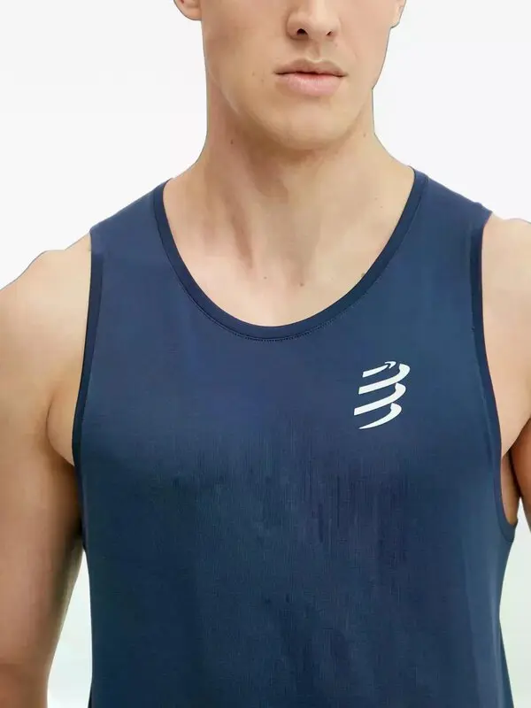 COMPRESSPORT Logo-print Tank Top