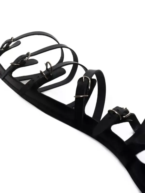 Balenciaga Gladiator Leather Sandals