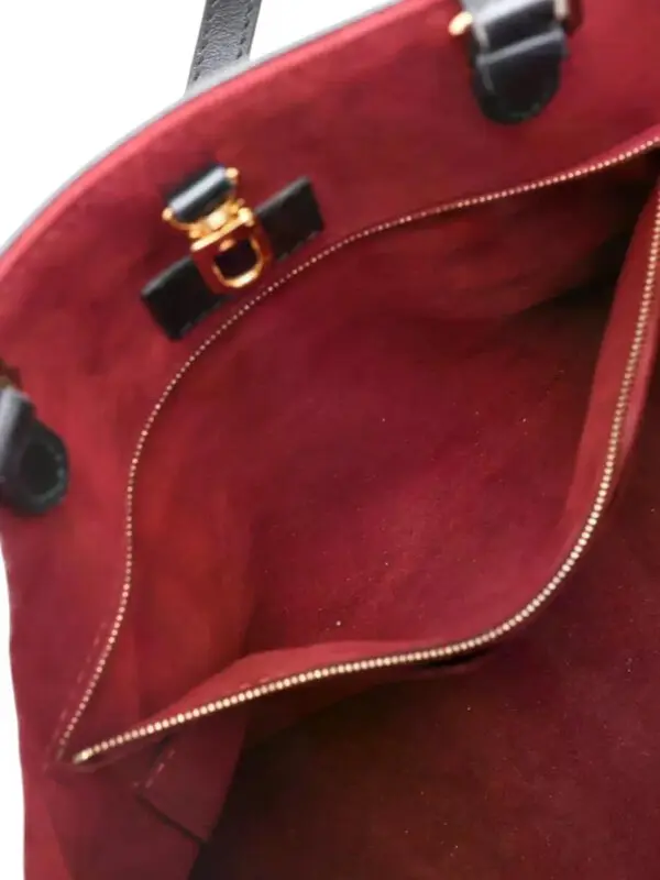 LOUIS VUITTON 2021-2026 Bicolor Monogram Empreinte Giant Onthego Mm Satchel