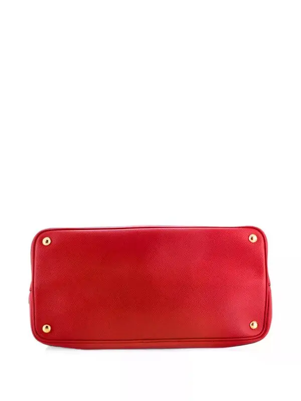Prada Cuir Double Saffiano Leather Medium Tote Bag