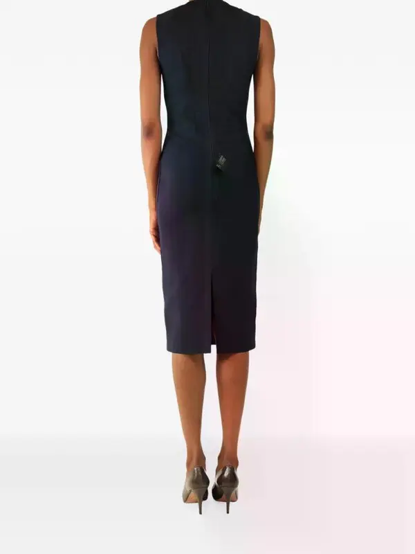 Herve Leger Sleeveless Bandage Midi Dress