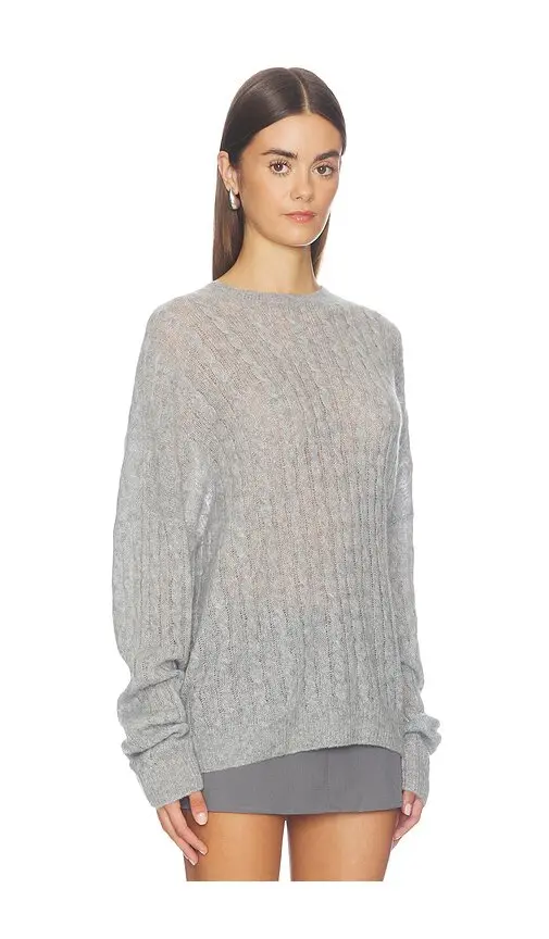 LISA YANG Amabel Sweater In Grey