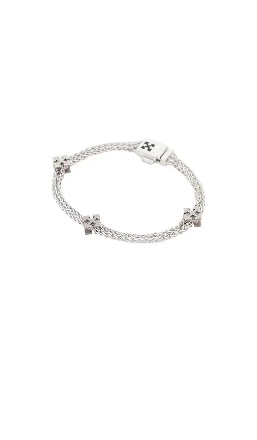 Off-White Arrow Bracelet In Metallic