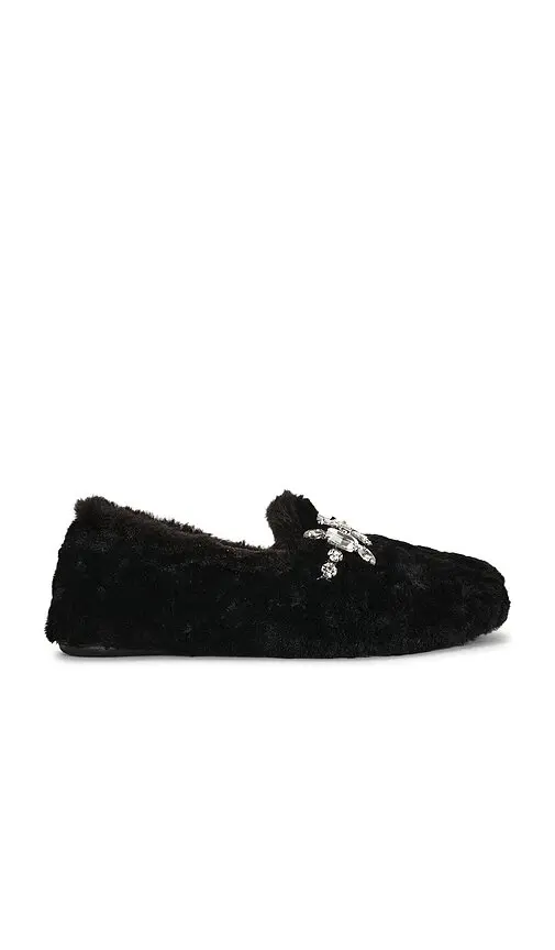 Free People Slumber Party Loafer Slipper - Black