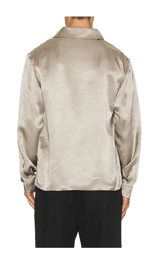 UMBRO Satin Enfield Shirt In Grey