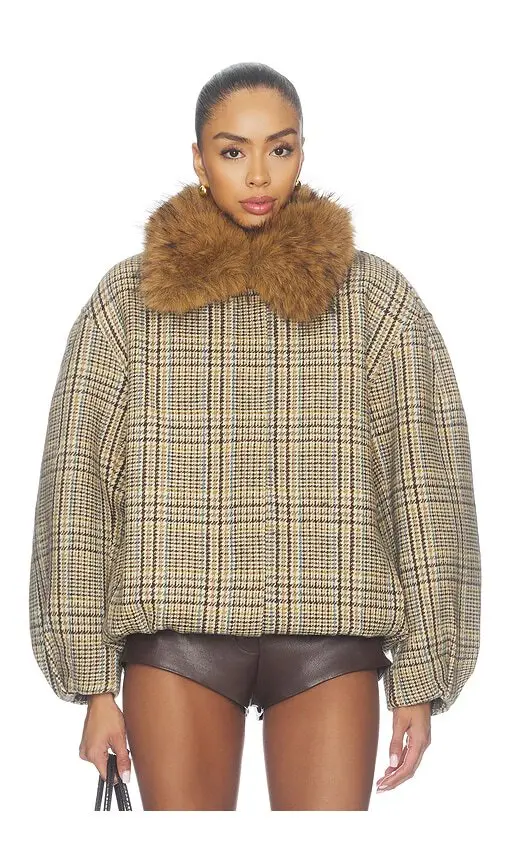 Ronny Kobo Savannah Jacket In Beige