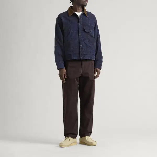 CAFÉ MOUNTAIN Patchwork Workers Jacket