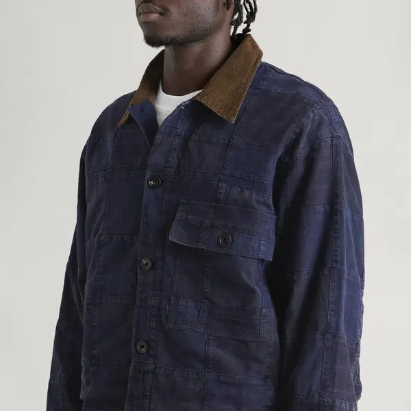 CAFÉ MOUNTAIN Patchwork Workers Jacket