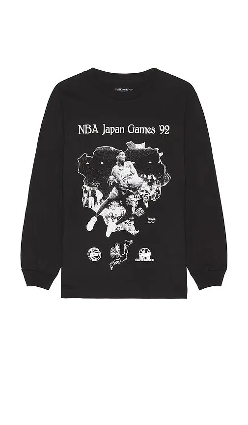 FULL COURT PRESS Nba Japan Games '92 Long Sleeve Tee