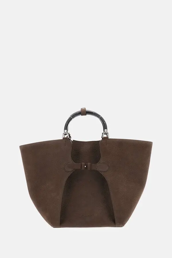 Ralph Lauren Borsa Tote Grande In Nabuck Martellato