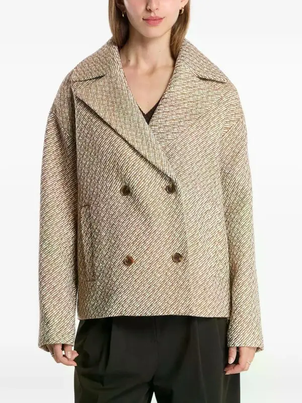 Calvin Klein Double-breasted Peacoat
