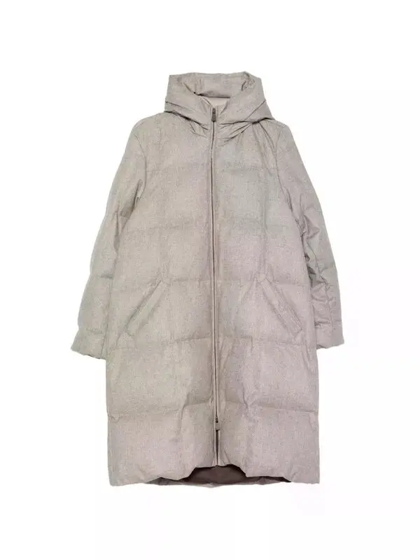 Colombo Quilted-pattern Coat