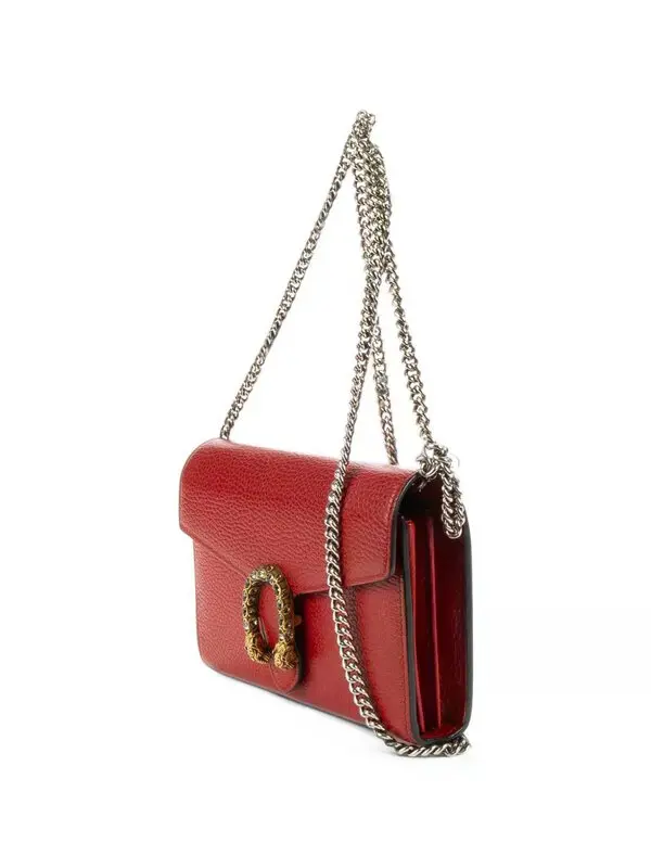 Gucci Dionysus Pebbled Shoulder Bag