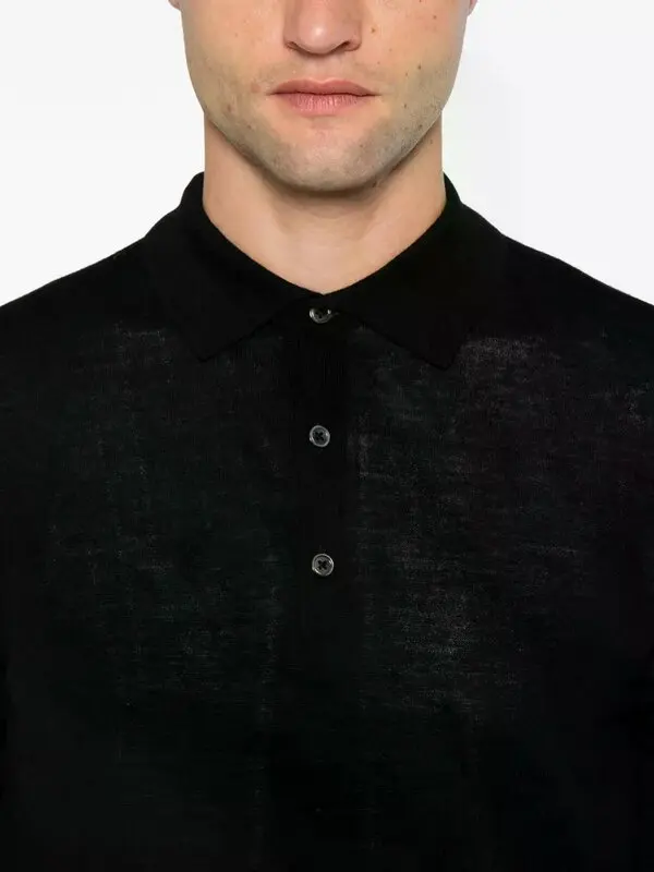 ÉPHÉMÈRE Long-sleeve Polo Shirt