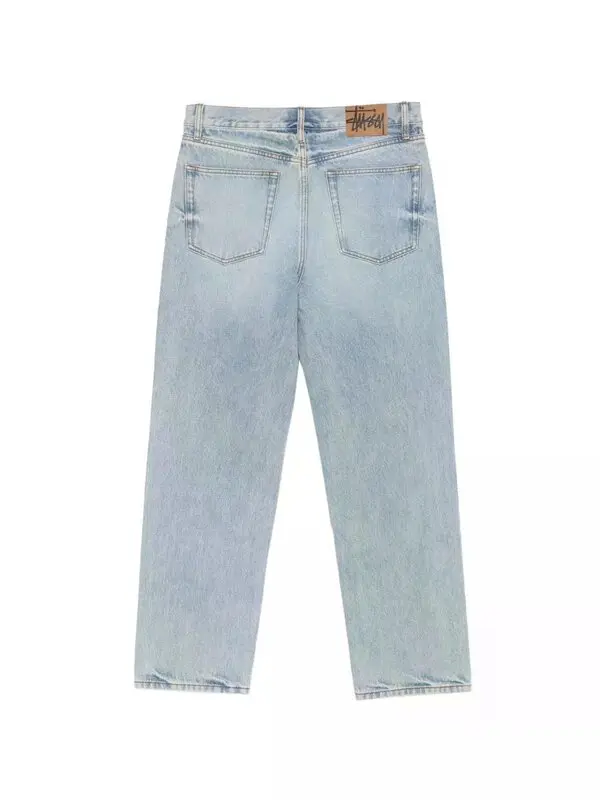 StÜssy Logo-embroidered Loose-fit Jeans