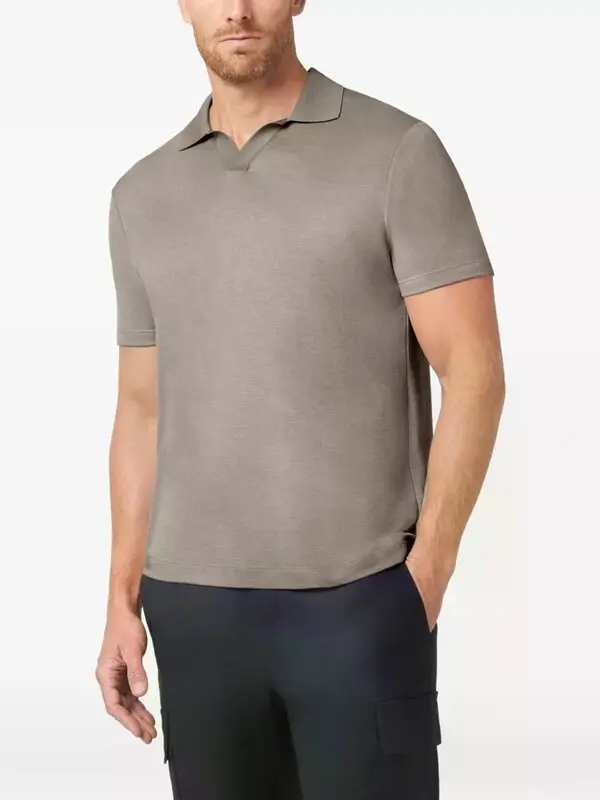 Paul & Shark V-neck Polo-collar T-shirt