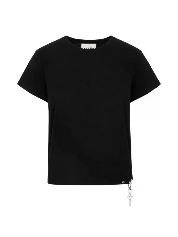 SEEN USERS Chastity Key-detail T-shirt