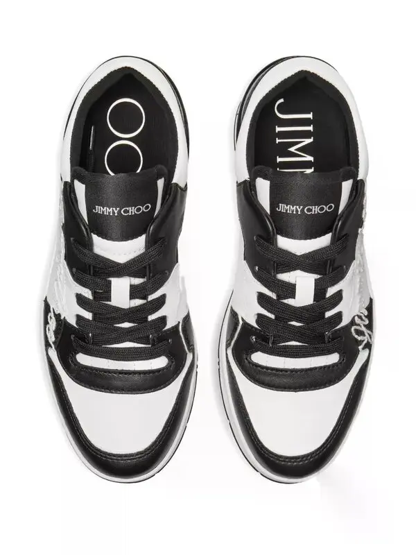 JIMMY CHOO Florent/f Leather Sneakers
