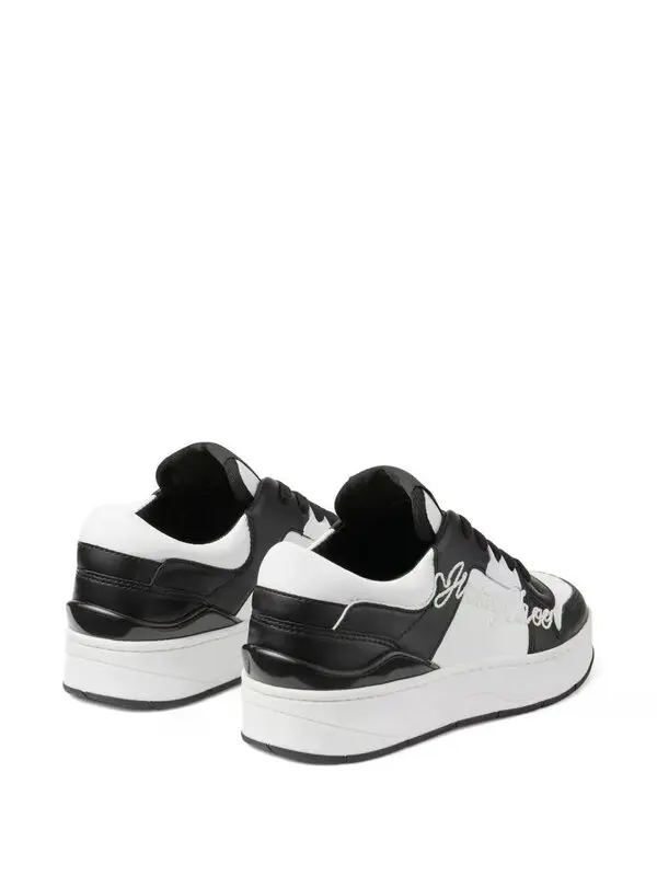 JIMMY CHOO Florent/f Leather Sneakers