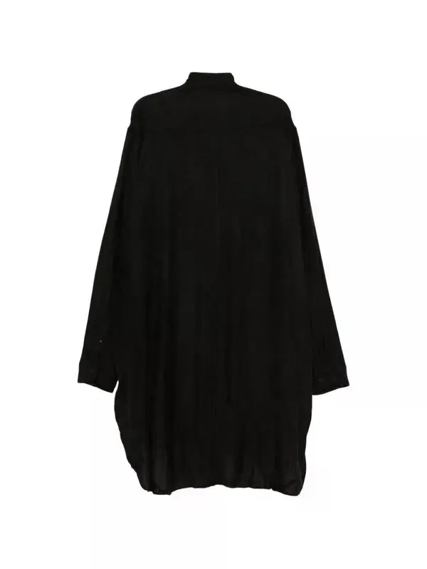 JULIUS Side Flow Shirt - Black