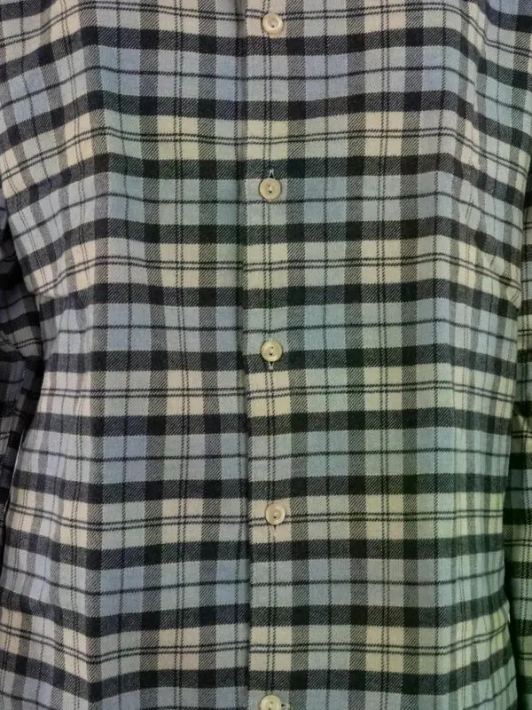 TINTORIA MATTEI 954 Check-pattern Button-down Shirt