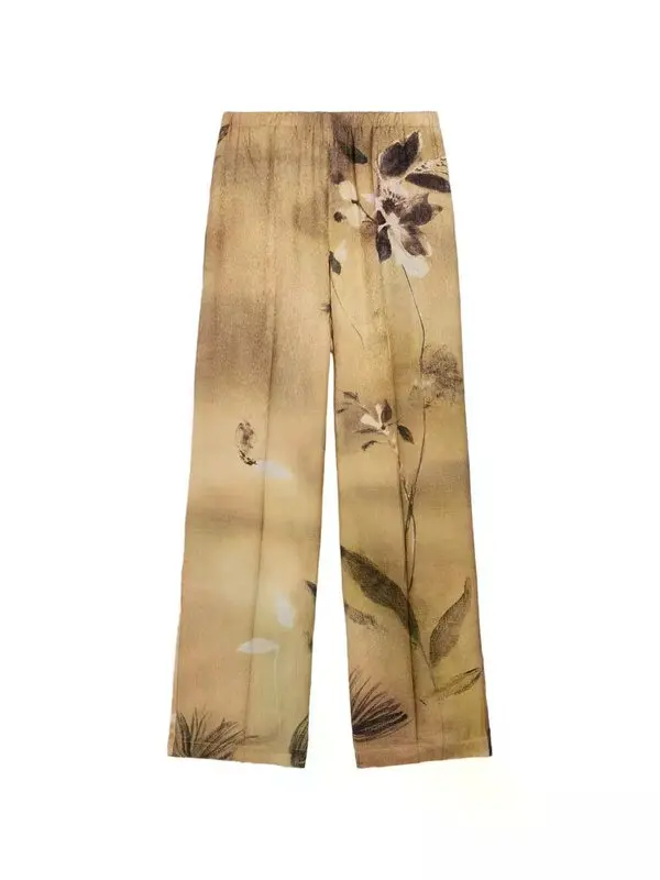 Momoni Mynstur Jacquard-knit Straight Trousers