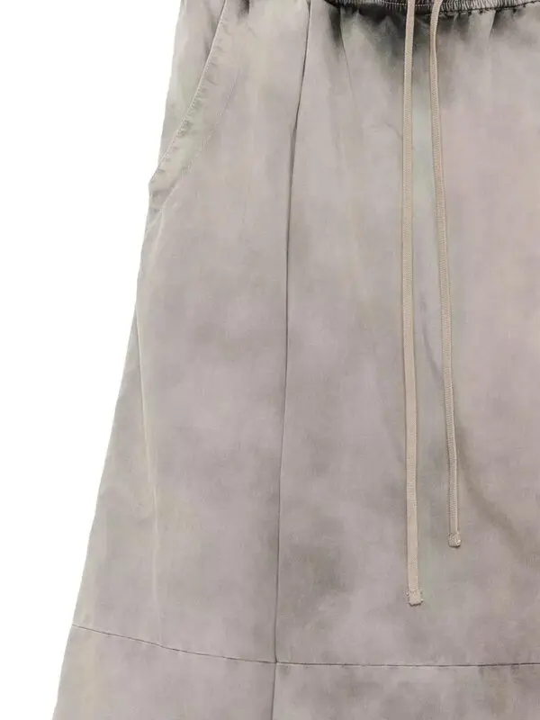 JULIUS Faded-effect Drawstring Shorts