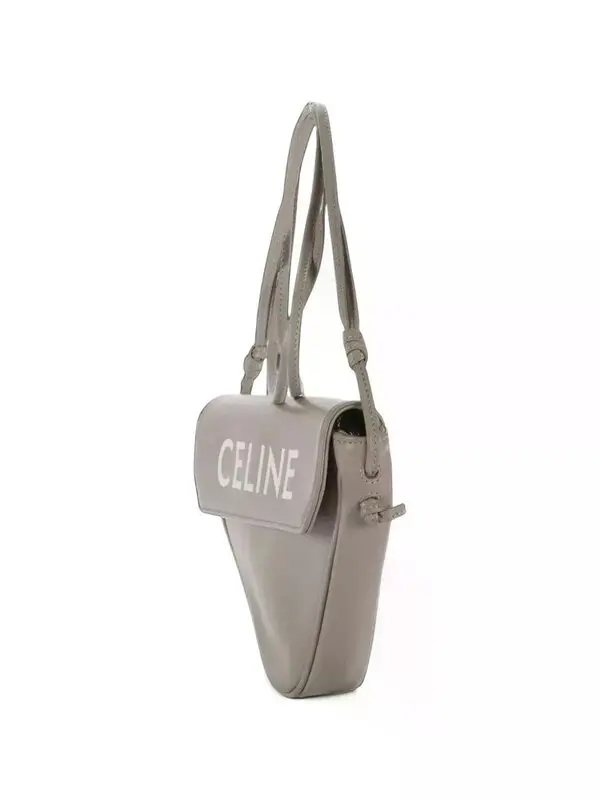 Celine Triangle Leather Shoulder Bag