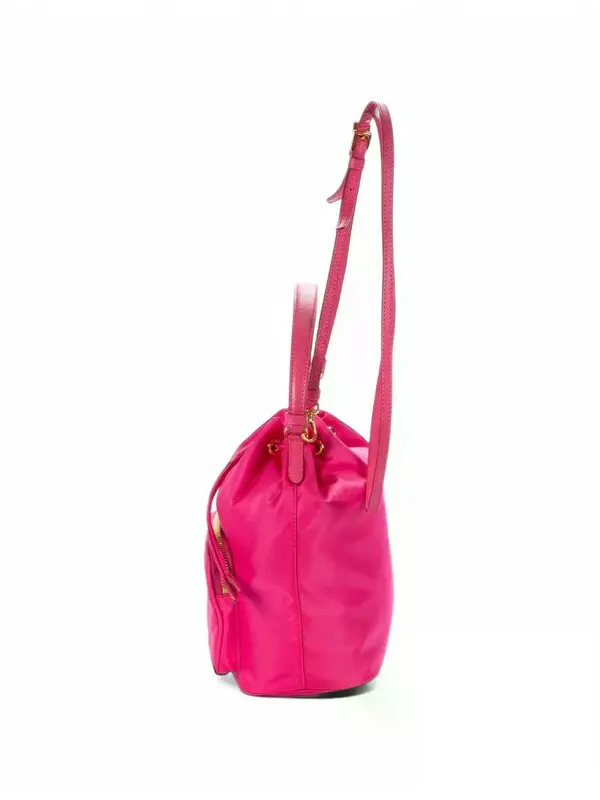 Prada Re-nylon Duet Bucket Bag - Pink