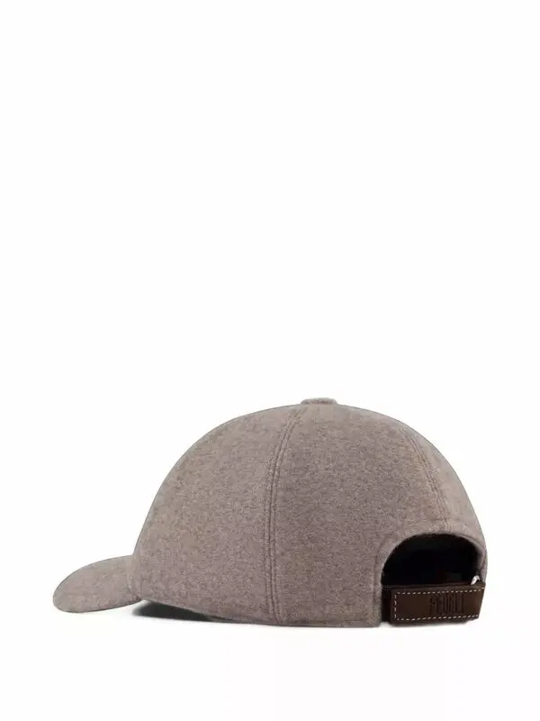 Fedeli Panelled Felted Baseball Cap