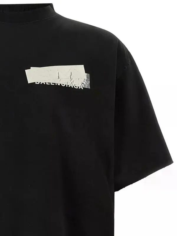 Balenciaga Silver Tape T-shirt