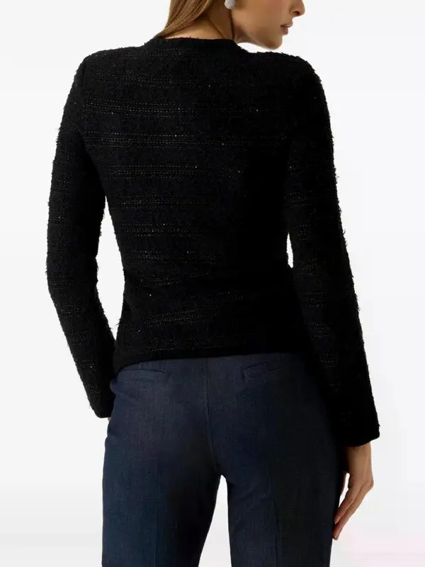 Guess Clara Bouclé-knit Cardigan